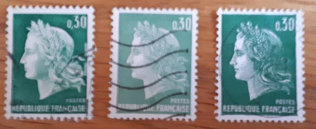 TIMBRES FRANCE N° 1536A variété de couleurs EUR 1,00 - PicClick FR