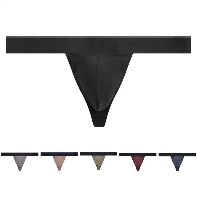 SLEEK MEN'S SEXY Pouch G String Thongs Low Rise Panties Underwear ...
