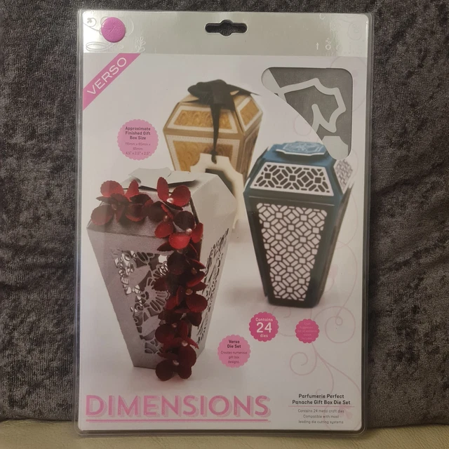 TONIC STUDIOS DIE Set - Parfumerie Perfect Panache Gift Box New!! £11. ...