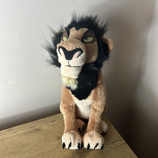 DISNEY STORE LION King Scar Soft Toy 14” Large Plush £13.99 - PicClick UK