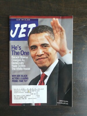YES WE CAN Barack Obama Elected President Of The Usa Nov. 17, 2008 Jet ...