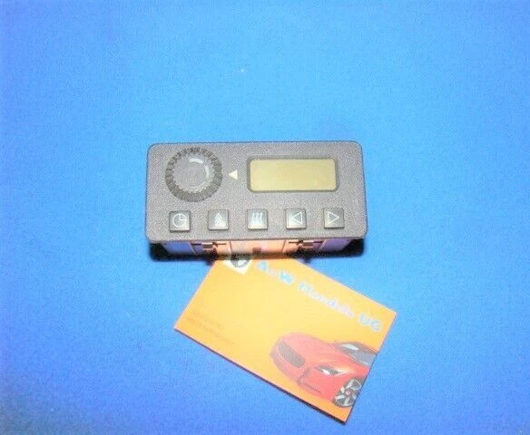 VW T4 ORIGINAL pre-select clock parking heater clock control panel ...