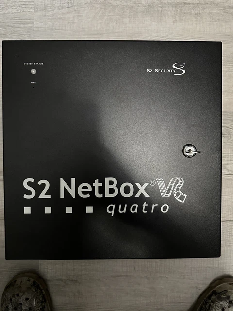 S2 NETBOX QUATTRO, S2 Access Control Server, NetVR Server And Netbox ...