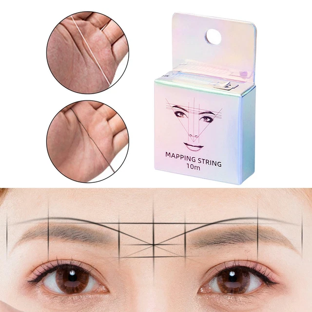 10M PRE-INK MAPPING String Microblading Position Brow Mapping Make Up ...
