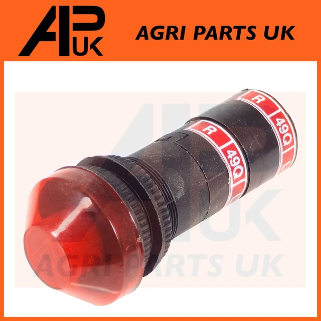 12V HAZARD WARNING Light Lamp button Switch Push Type for JCB Digger ...