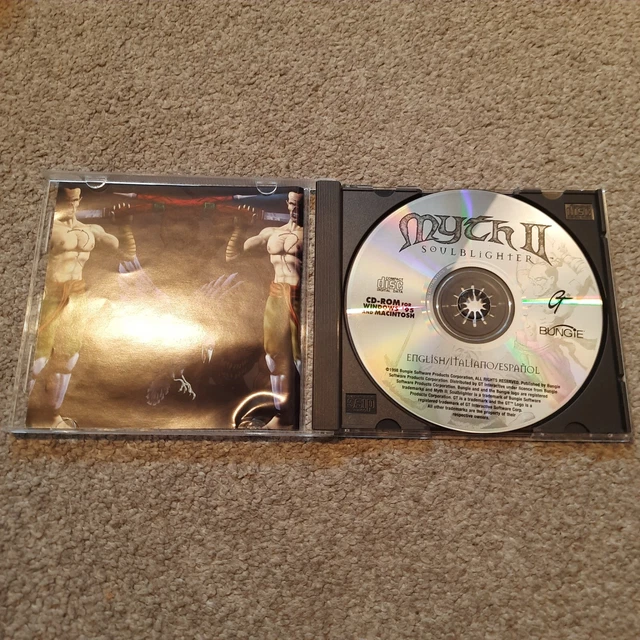 MYTH II 2 Soulblighter Big Box Pc Game Bungie Complete Fantasy Fighting ...