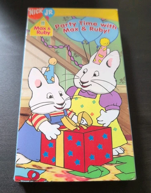 PARTY TIME WITH Max & Ruby Vhs Tape 2006 Nick Jr $27.99 - PicClick CA