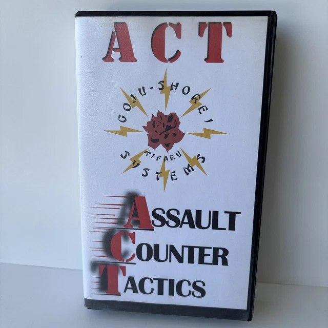 ACT ASSAULT COUNTER Tactics Gojo-Shorei Systems VHS Rare Master Jeff ...