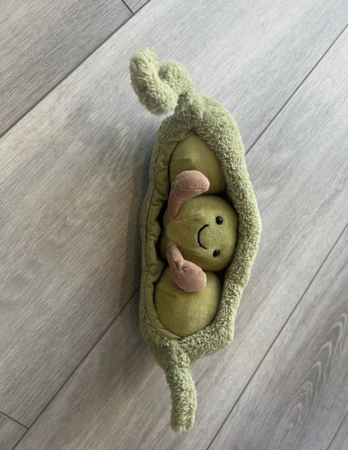 JELLYCAT AMUSEABLES PEAS in a Pod £42.30 - PicClick UK