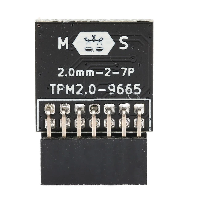 TPM 2.0 MODULE LPC 14 Pin Tpm 2.0 Remote Card Encryption Security ...