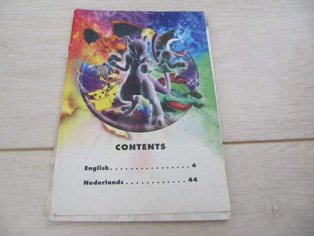 Notice Du Jeu Booklet Pokemon Stadium Nintendo 64 Eur 0 50 Picclick It