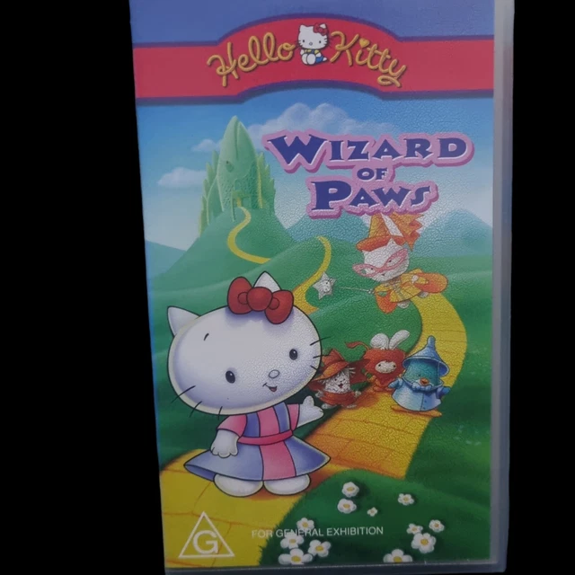 HELLO KITTY WIZARD of Paws (VHS PAL 1987) Cartoon $14.99 - PicClick AU