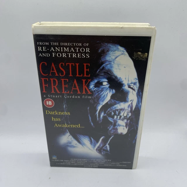 CASTLE FREAK VHS Director Horror Cult Big Box Film Slasher Stuart ...