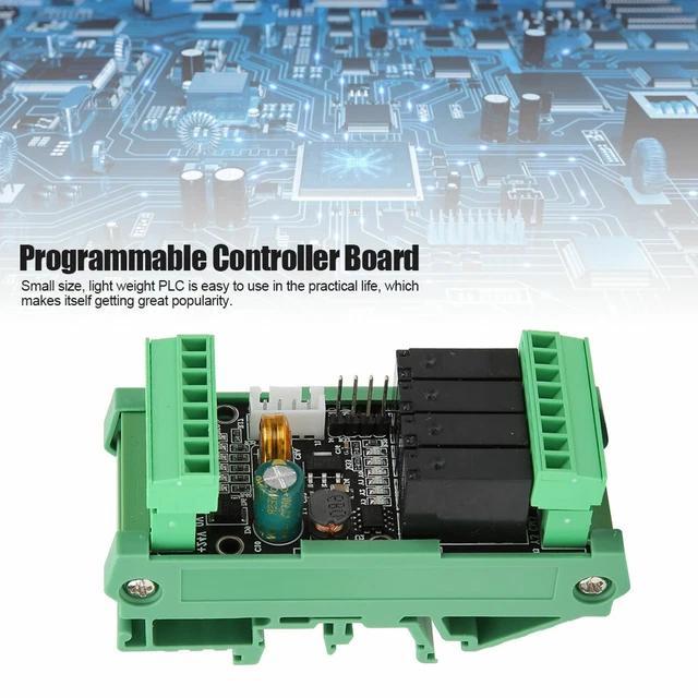PLC FX2N-10MR INDUSTRIAL Control Board Programmable Logic Controller ...