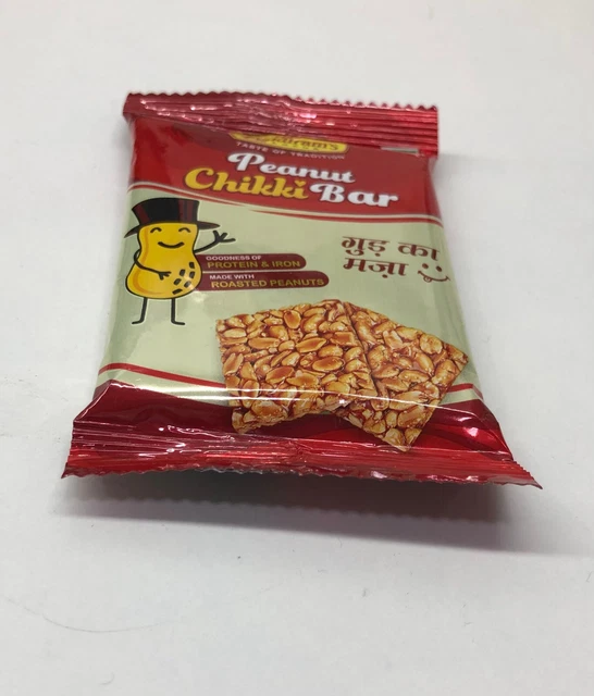 RSINC CACAHUÈTE CHIKKI Barre Délicieux, Croustillant, Sucré Snacks Env ...