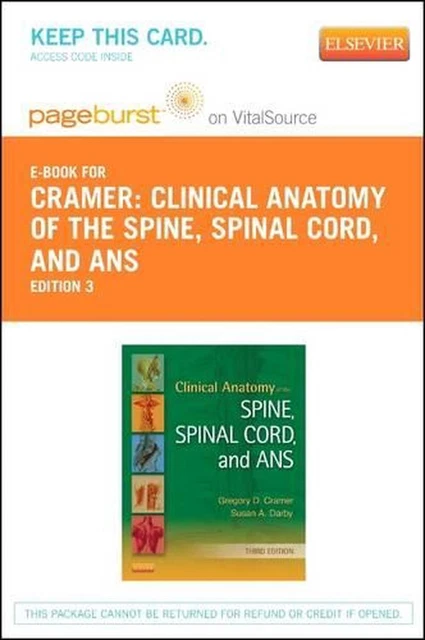 CLINICAL ANATOMY OF the Spine, Spinal Cord, and ANS - Pageburst E-Book ...