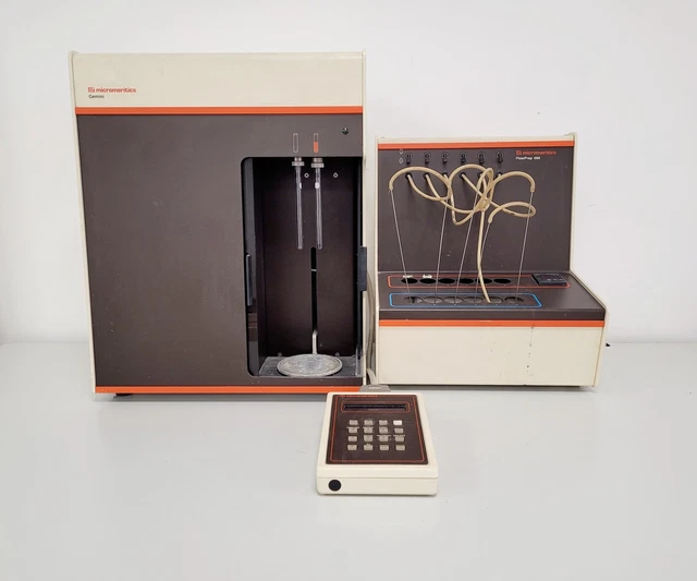 MICROMERITICS GEMINI SUPERFICIE Área Poro Tamaño Analizador W/ Flujo ...