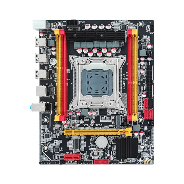 X79 DESKTOP MOTHERBOARD 12*USB Interface Computer Motherboard PCI-E 16X ...