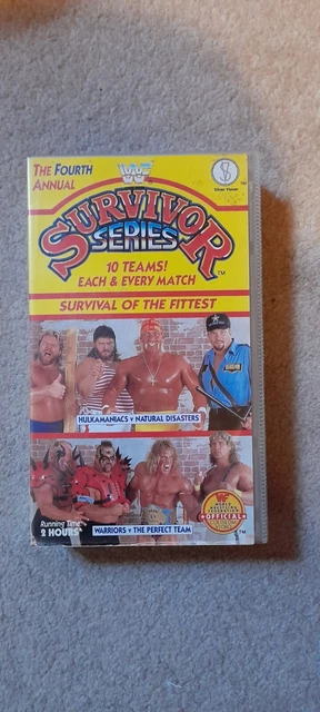 WWF 4TH ANUAL Survivor Series 1990 VHS WWE EUR 2,93 - PicClick IT