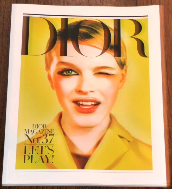 &LET'S PLAY& DIOR MAGAZINE No. 37 WITH SLIP ENVELOPE - MINT £8.03 ...
