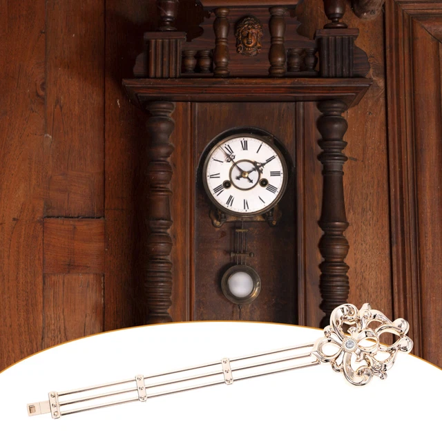 OROLOGIO DA PARETE pendolo ricambio metallo pendolo parte orologio da ...