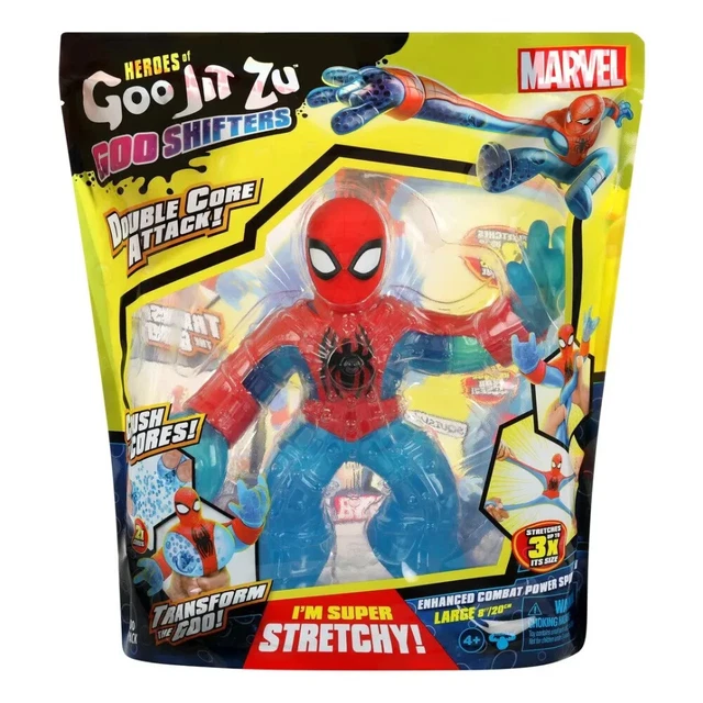 HEROES OF GOO Jit Zu Supagoo Spider-Man £29.25 - PicClick UK