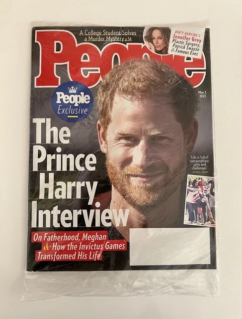 PEOPLE MAGAZINE PRINCE Harry Interview May 2 2022 New In Bag £6.79 ...