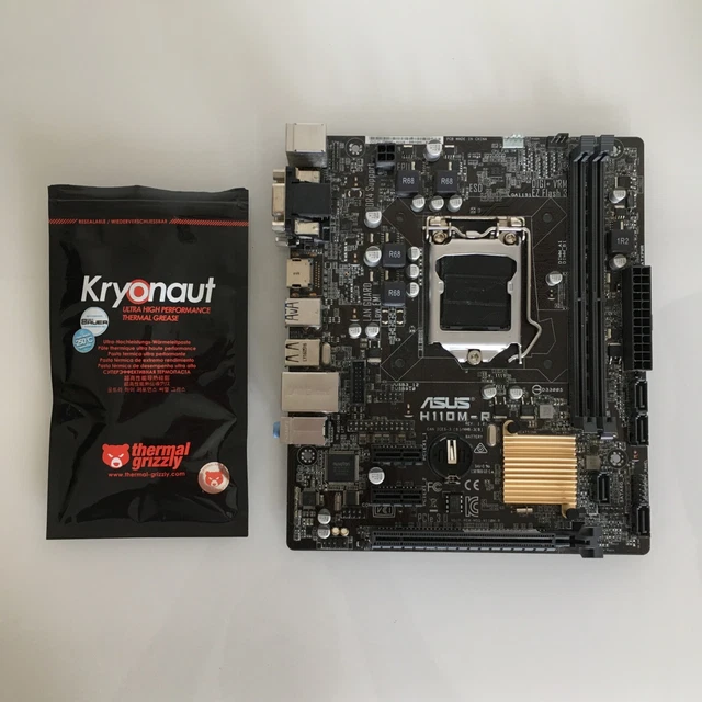ASUS H110M-R MOTHERBOARD LGA1151 Intel H110 Chipset mATX for 6th ...