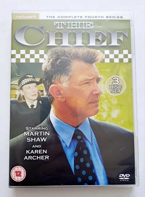 THE CHIEF SERIES 4 DVD The Complete Fourth Series Region 2 Martin Shaw ...