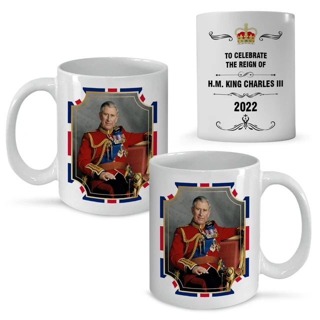 TASSE CELEBRATION KING Charles III Memorabilia Celebrate Monarch Reign ...