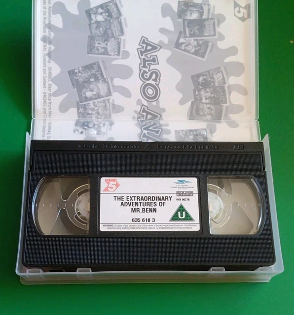 THE EXTRAORDINARY ADVENTURES Of Mr Benn VHS Classic Kids TV Video ...
