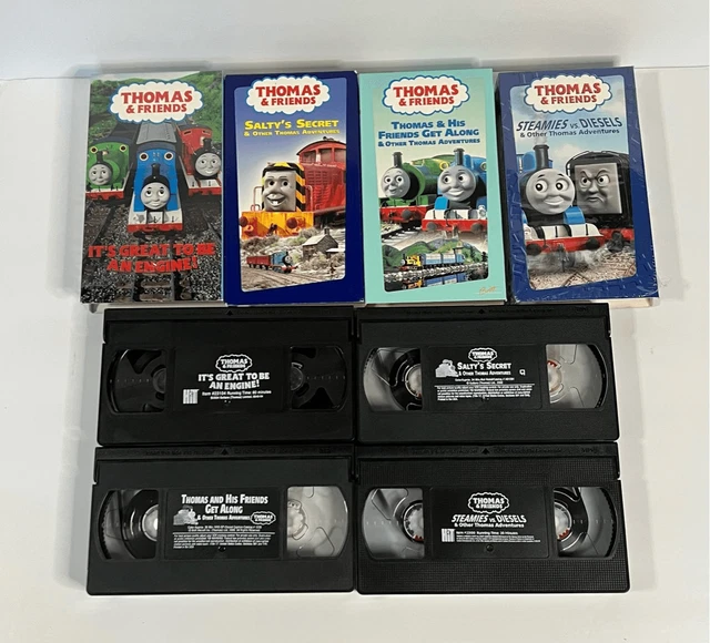 THOMAS THE TANK Engine Thomas & Friends VHS Tape Lot of (4) Video Tapes ...