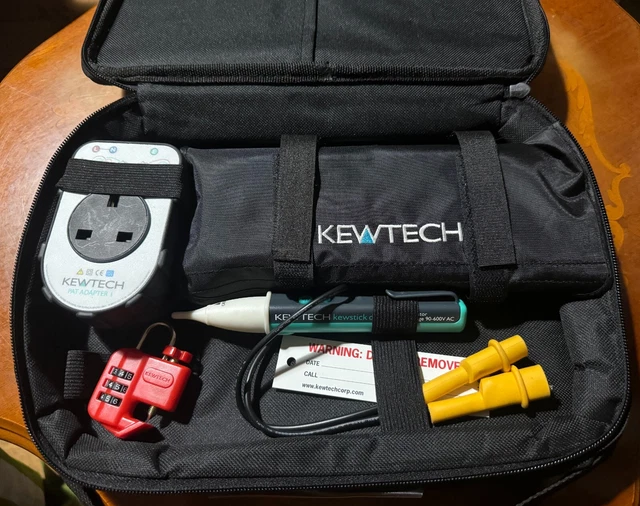 KEWTECH KEWTK1 KIT test elettrici cavi di salto/stick volt/set ...