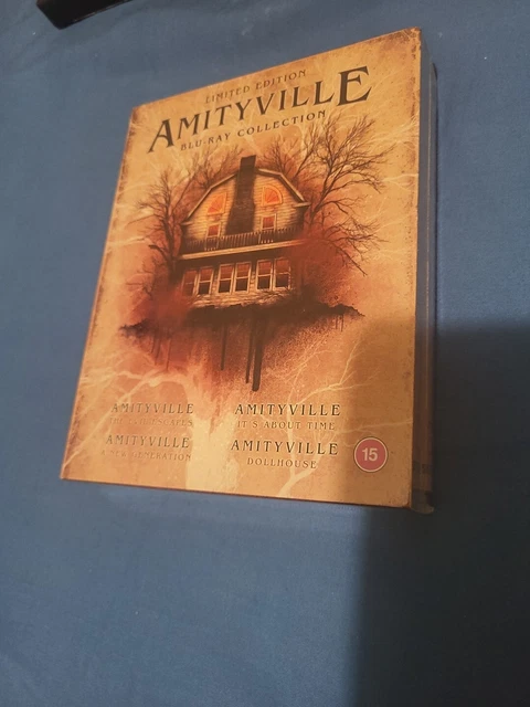 THE AMITYVILLE HORROR COLLECTION BLU-RAY BOX SET NEW SEALED RARE VIDEO ...
