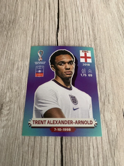 PANINI 2022 WORLD Cup Sticker No.5 TRENT ALEXANDER-ARNOLD England World ...