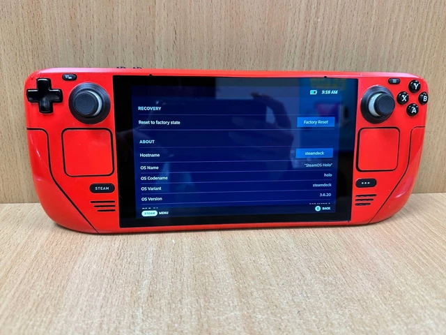 VALVE STEAMDECK HANDHELD Gaming System - 1TB RO 020000147198 lbk £389. ...