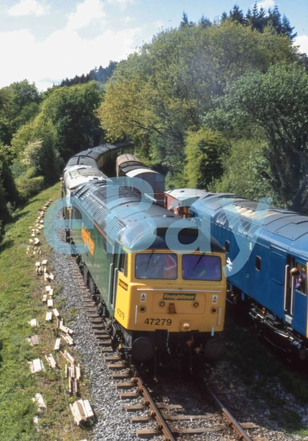 35MM RAILWAY SLIDE Class 47 47279 Copyright to Buyer £4.99 - PicClick UK