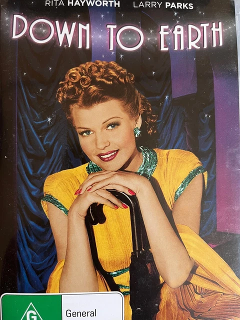 DOWN TO EARTH DVD Rita Hayworth Larry Parks 1947 AS NEW! EUR 19,62 ...