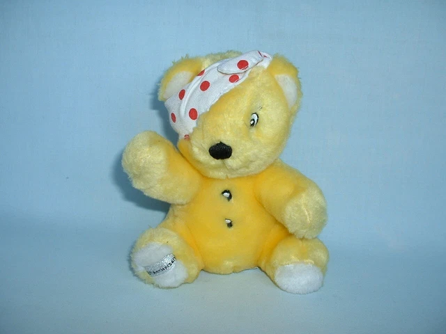 BBC CHILDREN IN NEED 6" PUDSEY TEDDY BEAR Cuddly Soft Plush Toy 25TH ...