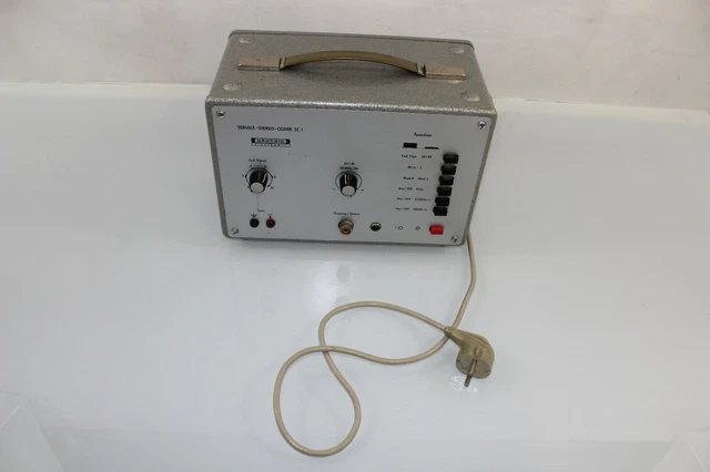 GRUNDIG SERVICE STEREO Coder SC 1 (#9079) EUR 69,99 - PicClick DE