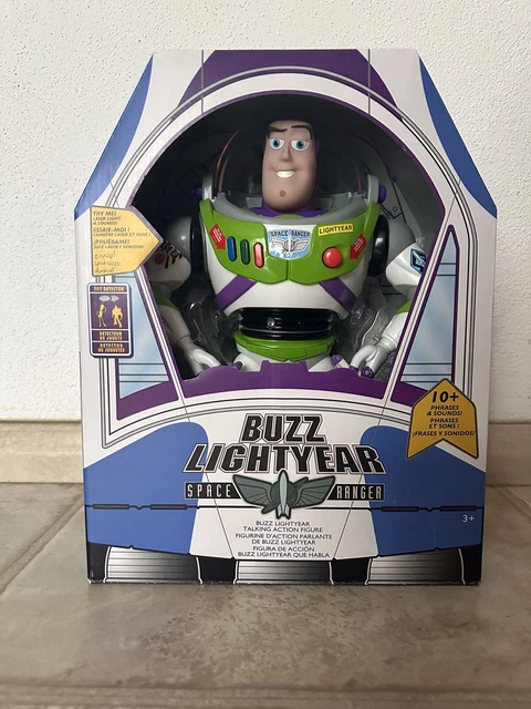 DISNEY TOY STORY Ultimate BUZZ LIGHTYEAR Deluxe Box Figur Light & Sound ...