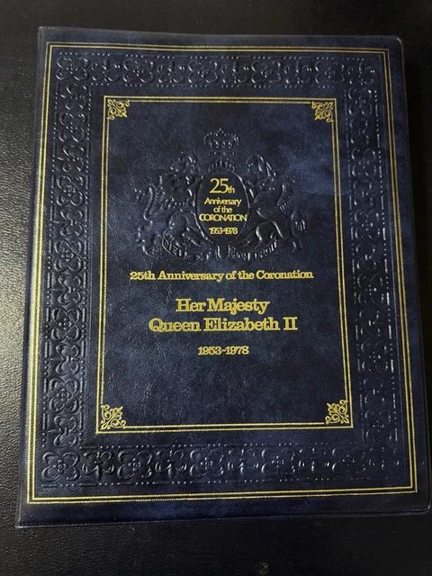 VINTAGE QUEEN ELIZABETH Coronation Stamp Album Cover £30.00 - PicClick UK