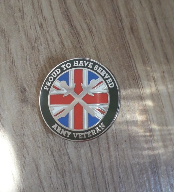 BRITISH ARMY PIN Badge, Armed Forces, Veteran, £0.99 - PicClick UK