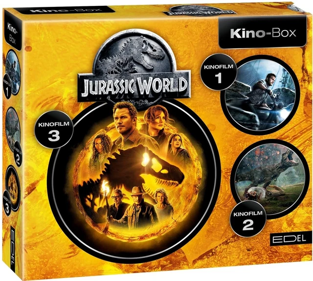 JURASSIC WORLD JURASSIC World - Kino-Box: Die Original-Hörspiele zu den Kin (CD) EUR 32,76 ...