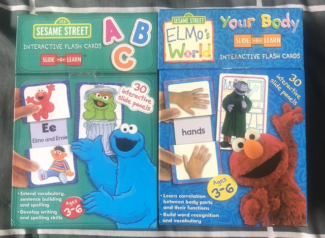 Sesame Street Flash Cards FOR SALE! - PicClick UK