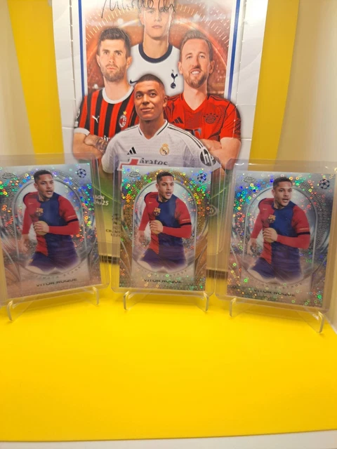 TOPPS UCC FLAGSHIP Edition 2024-25 Vitor Roque /50 Ultimate Stage ...