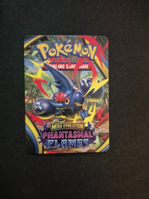 POKÉMON TCG PHANTASMAL Flames Game Tip Pre Release Kit Card Heracross ...