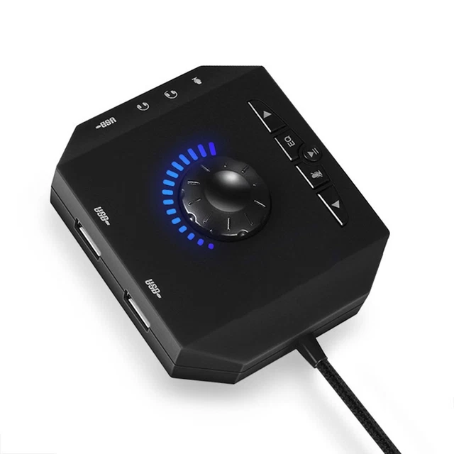 DUAL INTERFACE AUDIO Adapter with Separate Headphone and Microphone ...