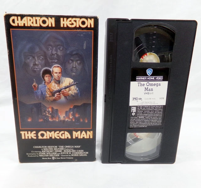 THE OMEGA MAN VHS Videotape Warner Brothers 1991 Edition £13.93 ...