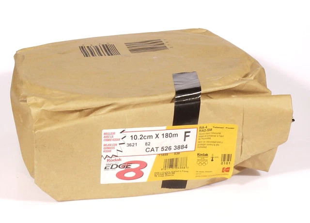 PRL) KODAK EDGE 8 RULLO CARTA FOTOGRAFICA 180 mt ROLL PHOTO PAPER PAPEL ...